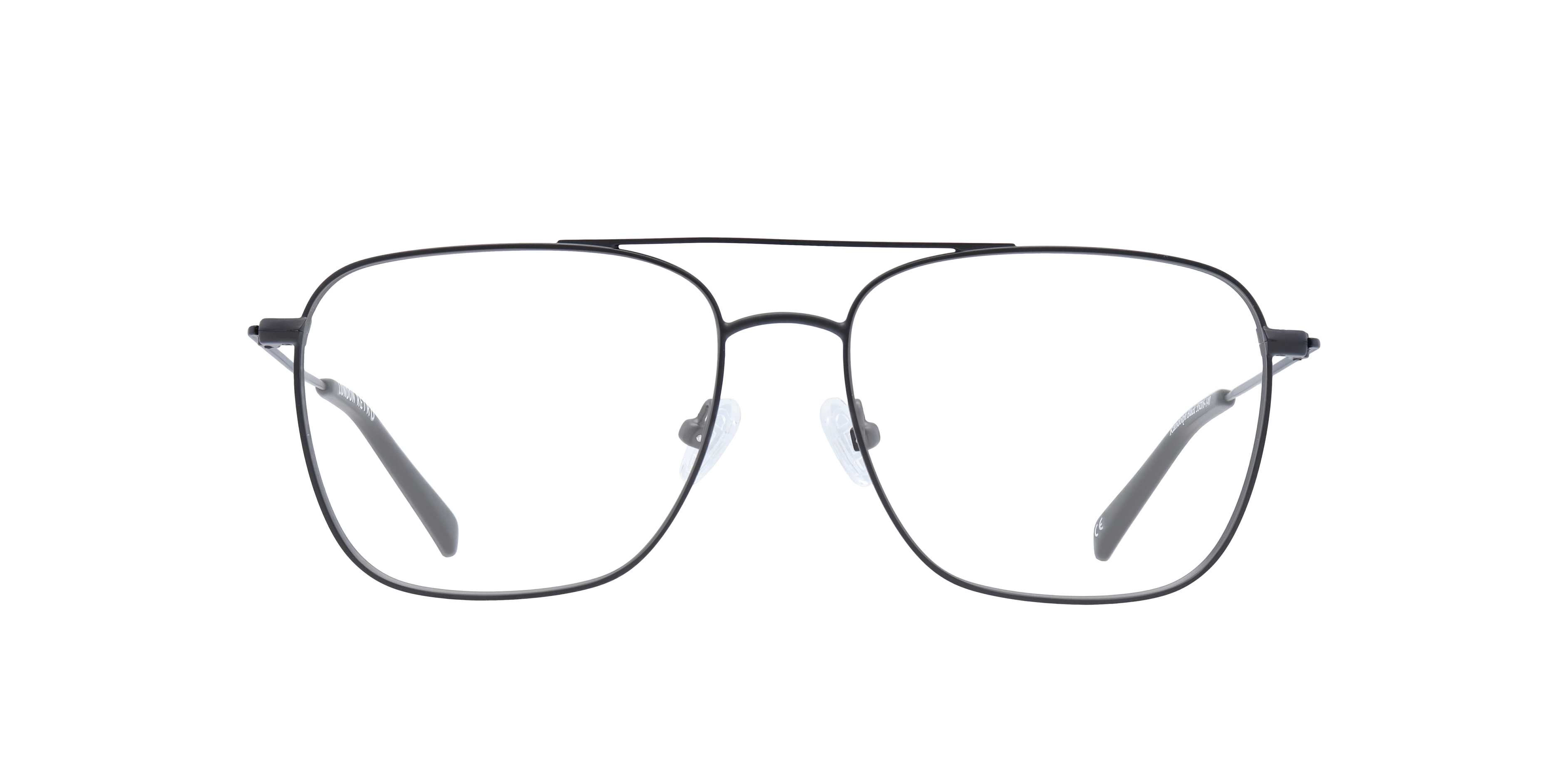 Glasses Direct ™ -Randolph Square Black Glasses for Men