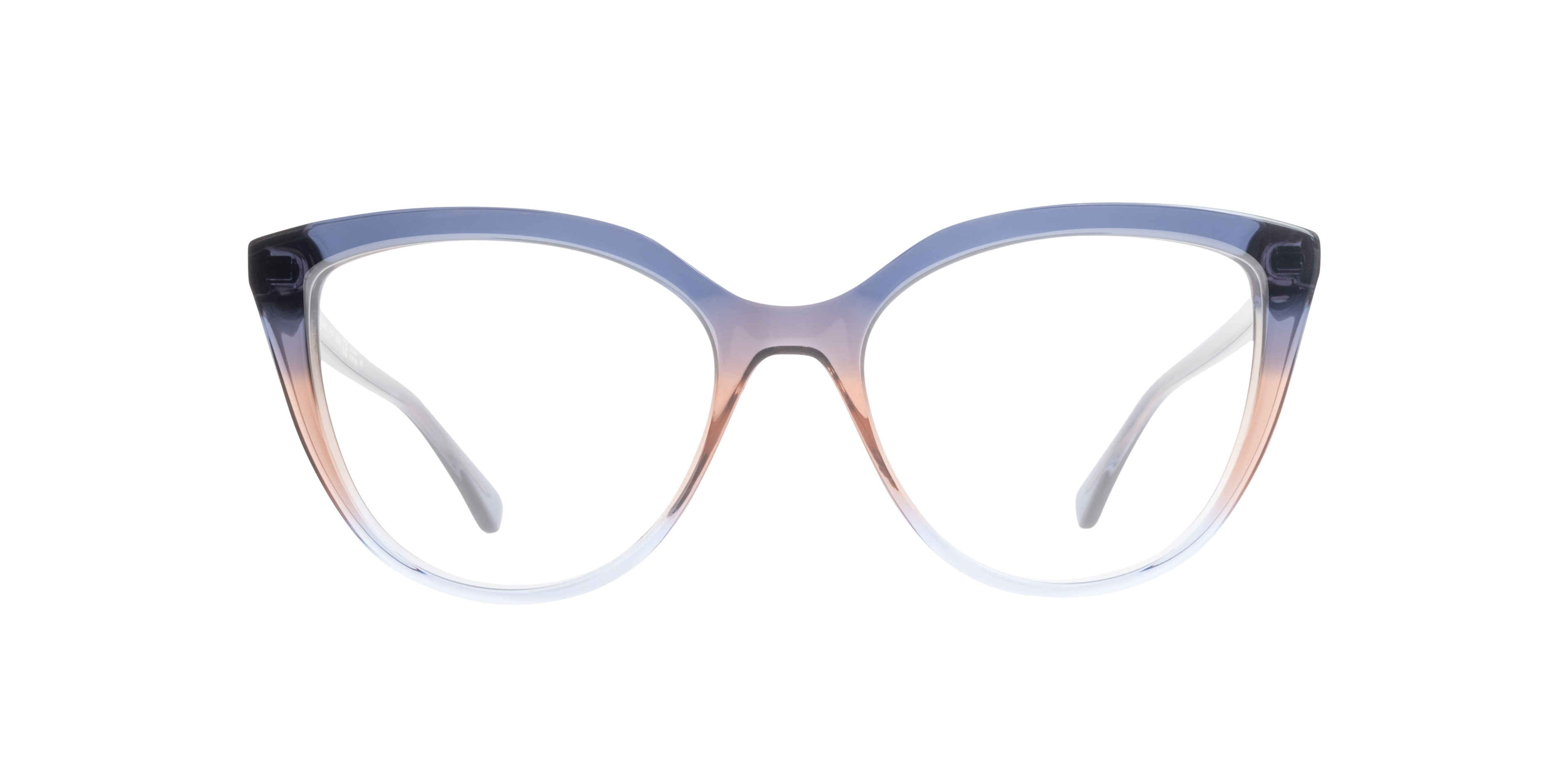 Glasses Direct ™ -Hana - Cat Eye Blue Frame Glasses For Women