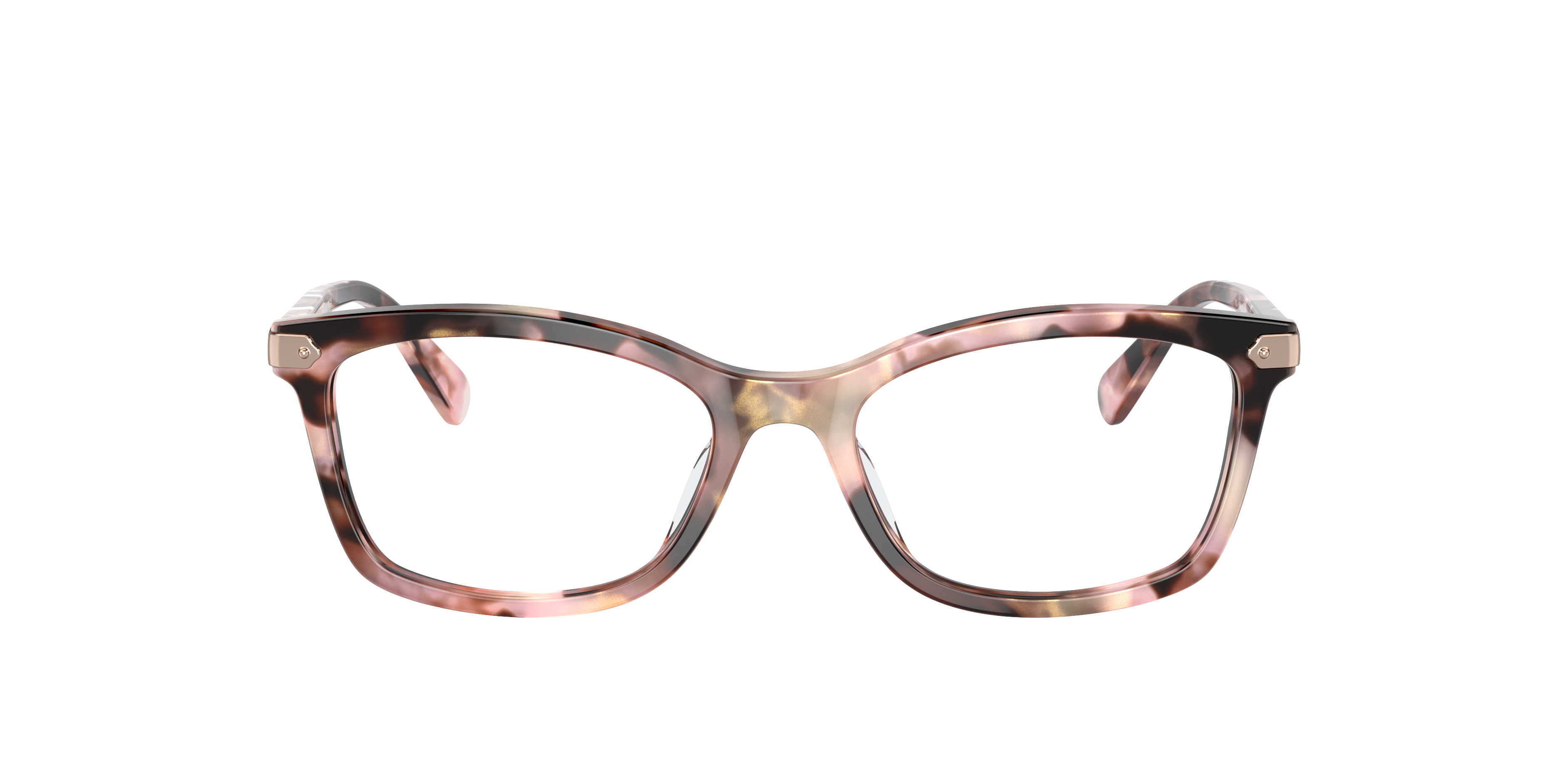Glasses Direct ™ -HC6219U - Rectangle Rose Pearl Tortoise Frame Glasses ...