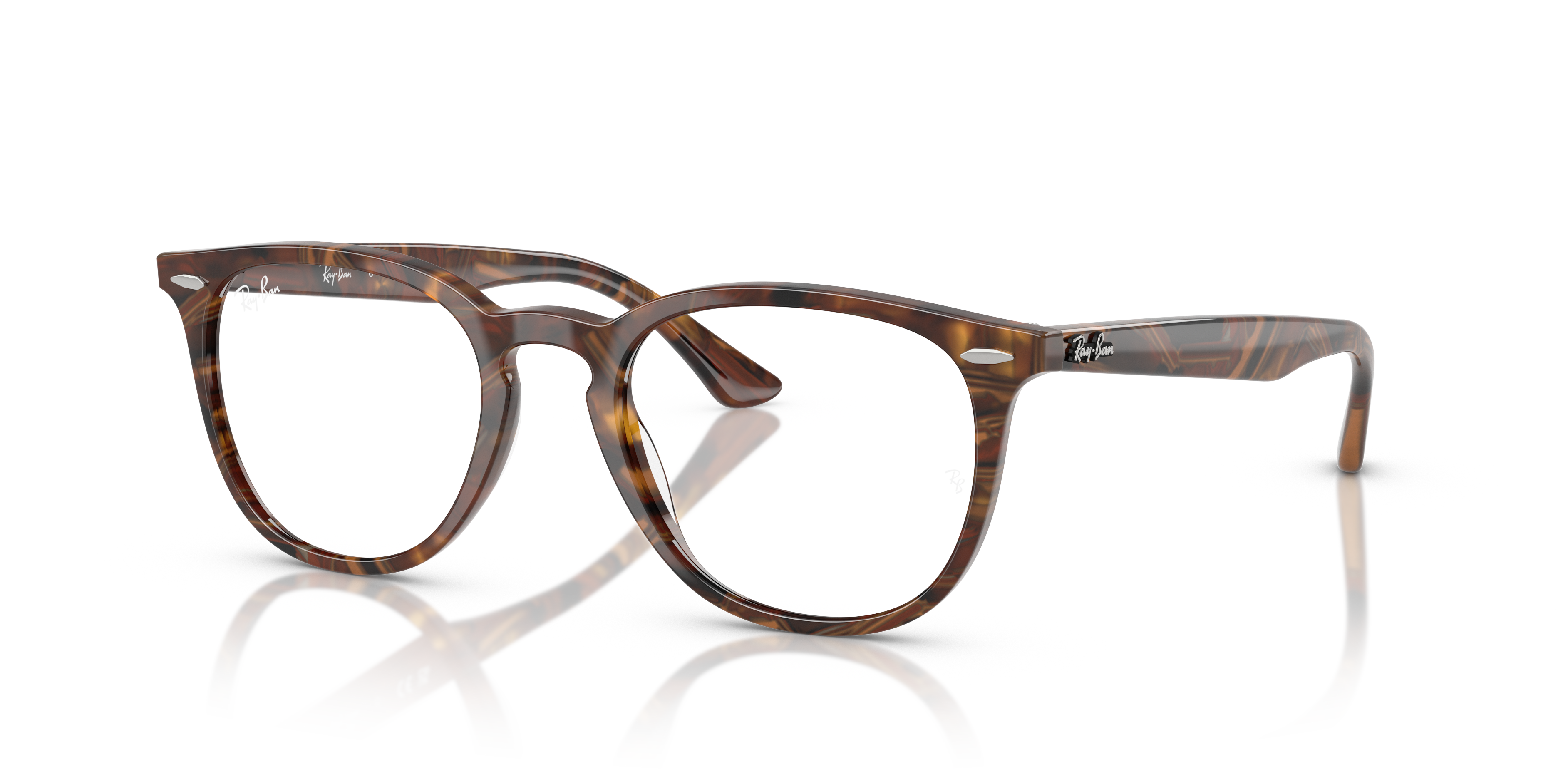 Glasses Direct ™ -RB7159 - Phantos Transparent Fantasy Brown Yellow ...