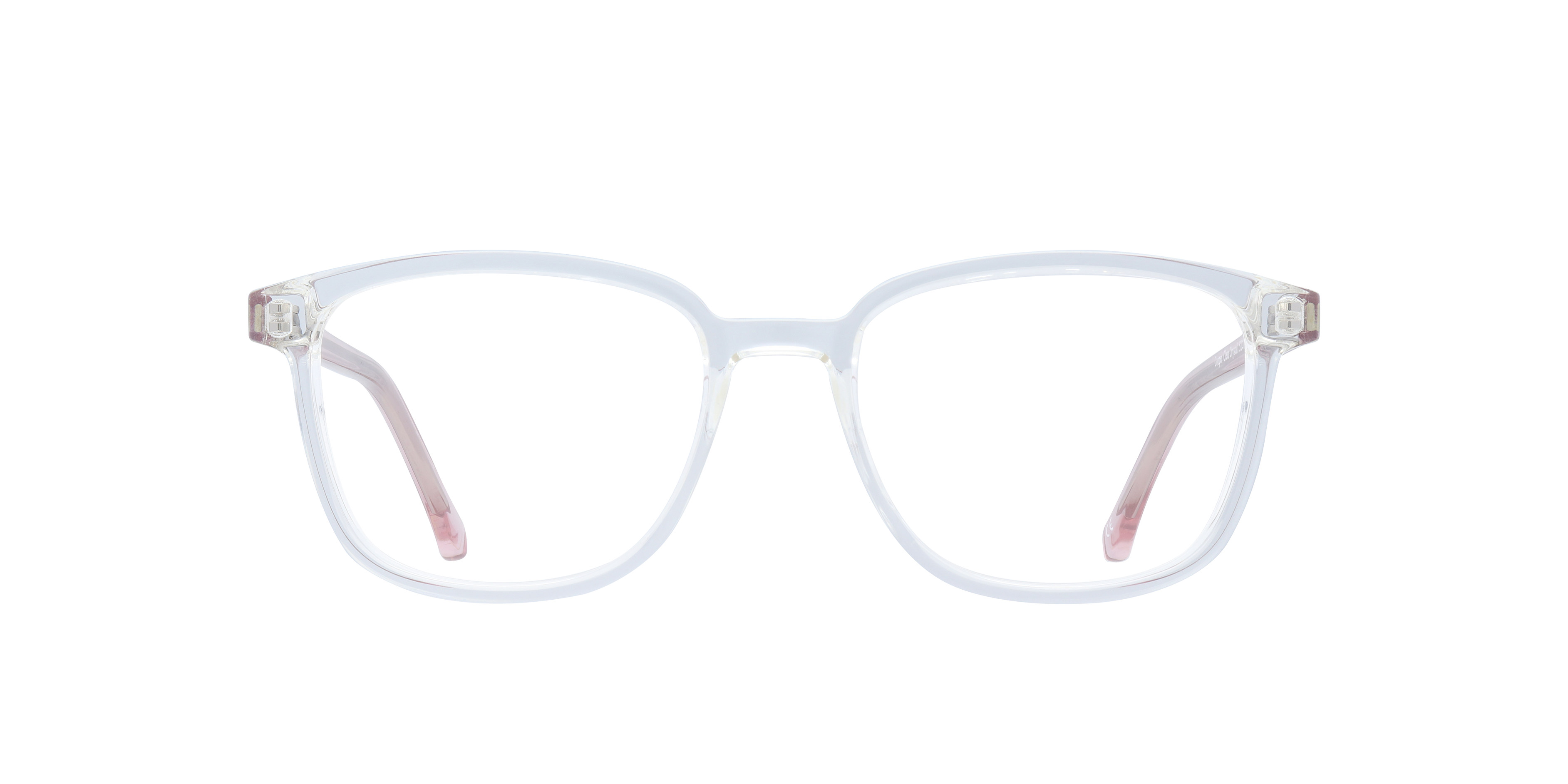 Glasses Direct ™ -Cooper Rectangle Clear Crystal Full Rim Eyeglasses