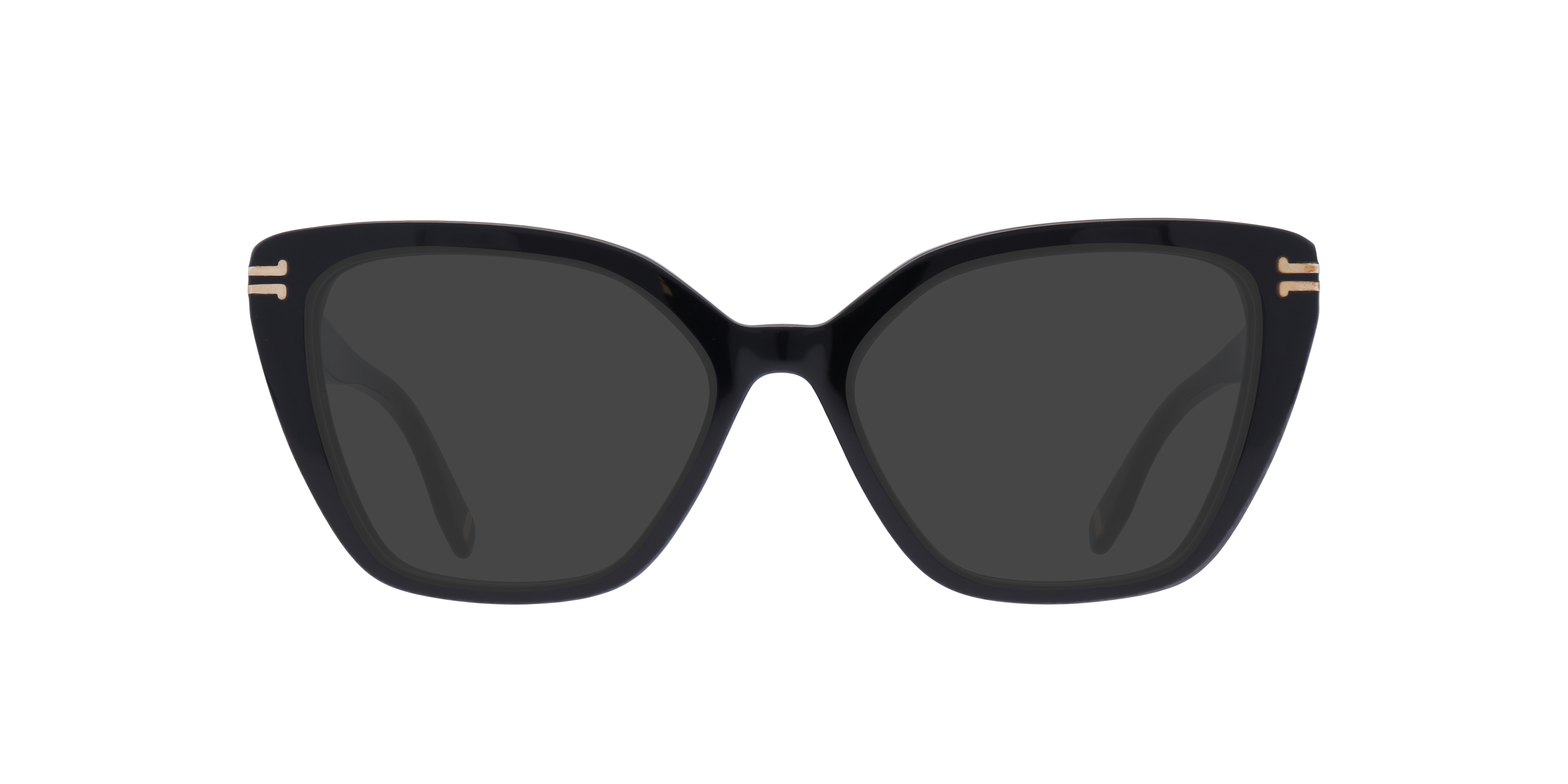 Glasses Direct ™ -MJ 1071 - Rectangle Black Frame Glasses For Women