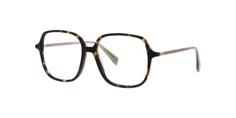 Glasses Direct ™ -LV 1097 Square Tortoise Glasses for Women