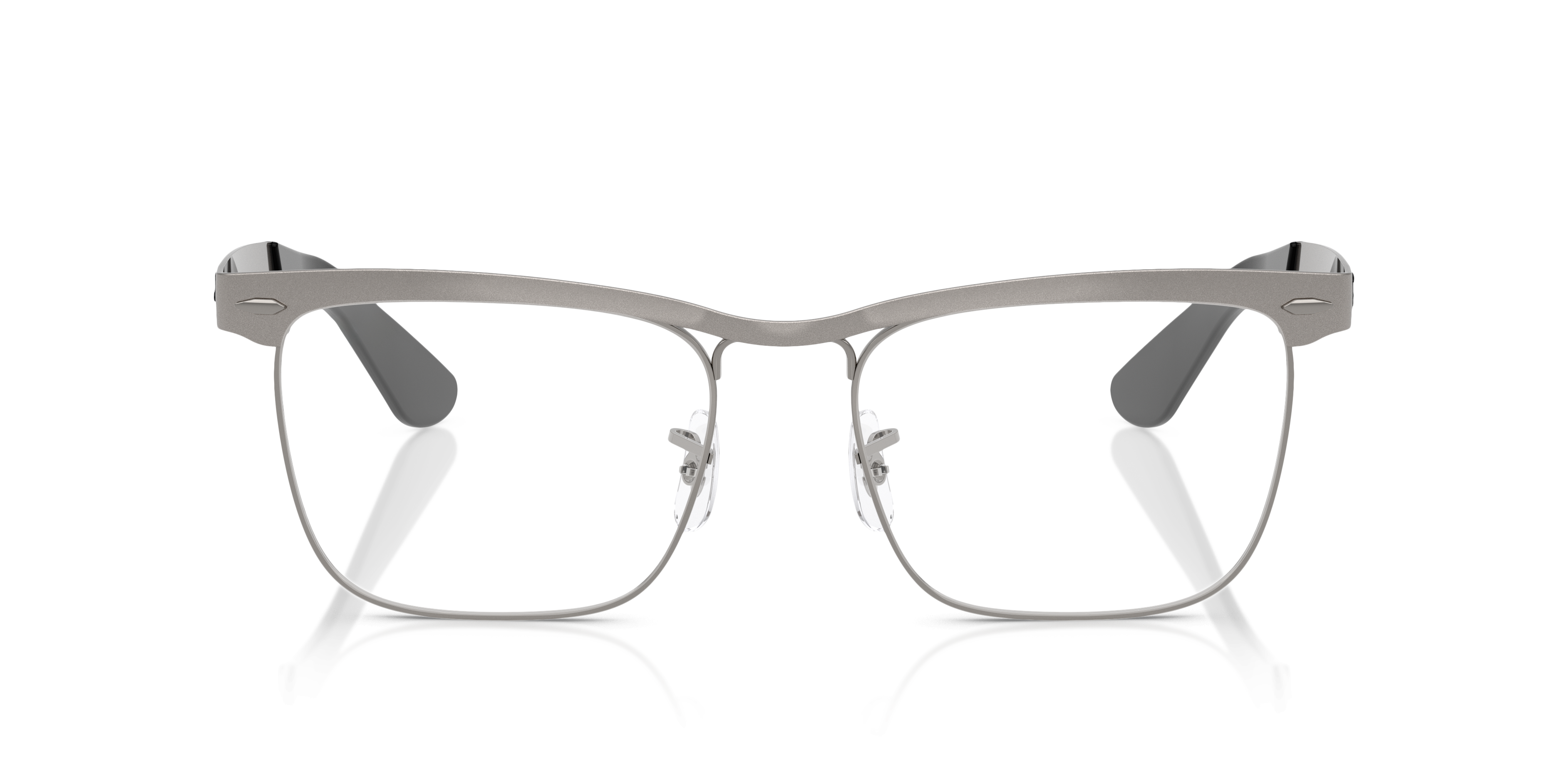 Glasses Direct ™ -RB3875V - Square Sandblasted Gunmetal Frame Eyeglasses