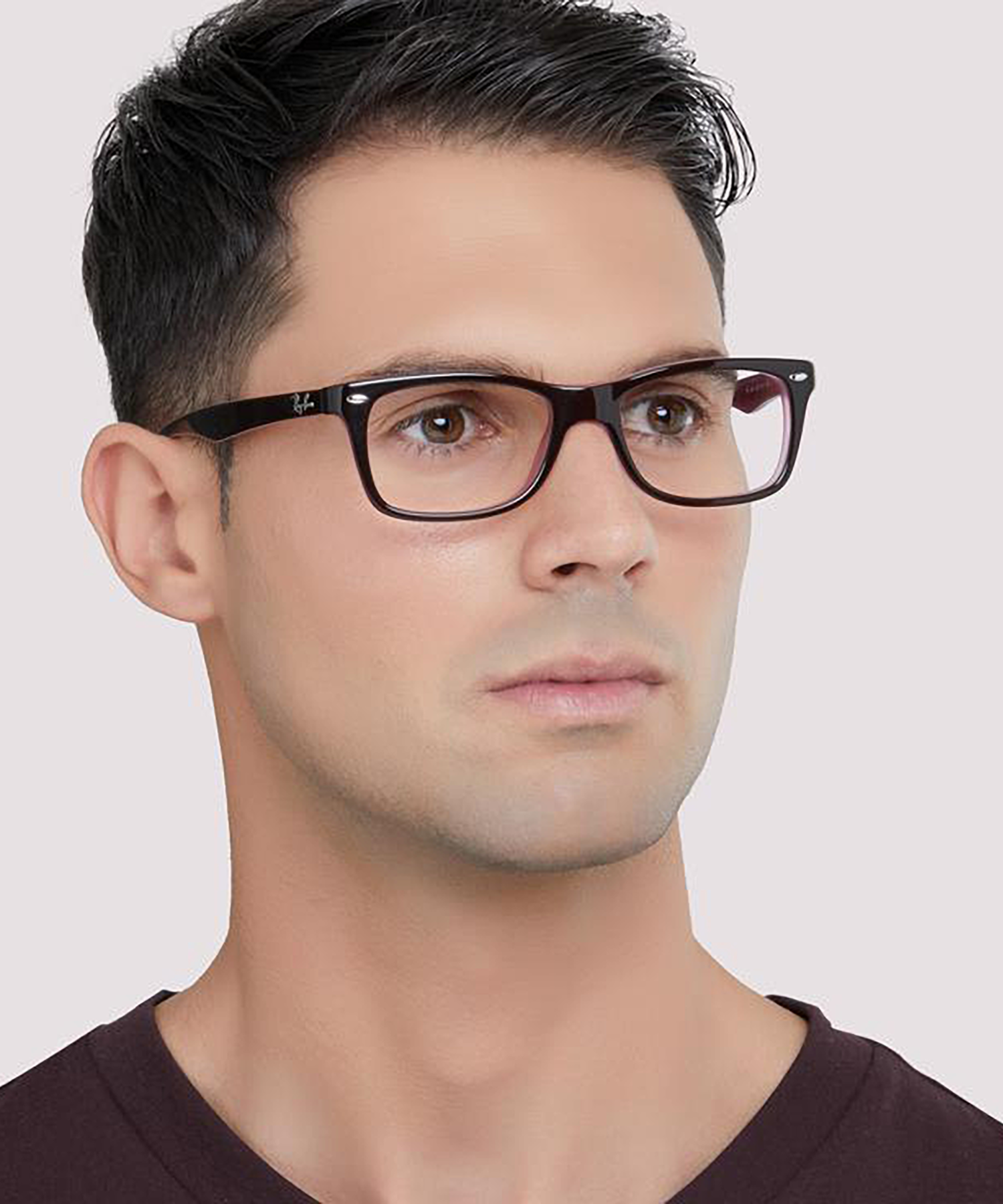 Glasses Direct ™ -RB5228 - Square Brown Frame Eyeglasses