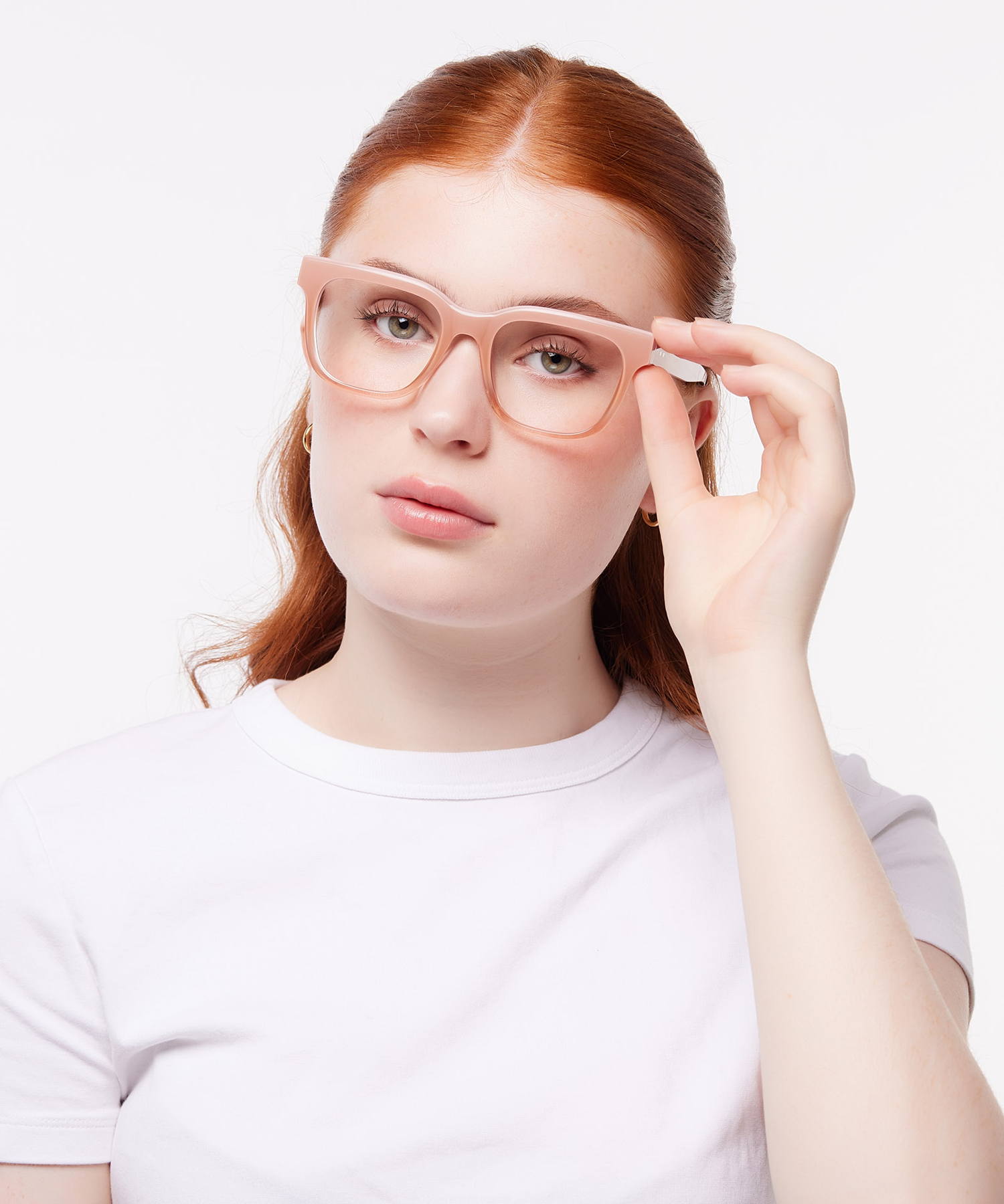 Glasses Direct ™ -Kami Square Gradient Pink Full Rim Eyeglasses