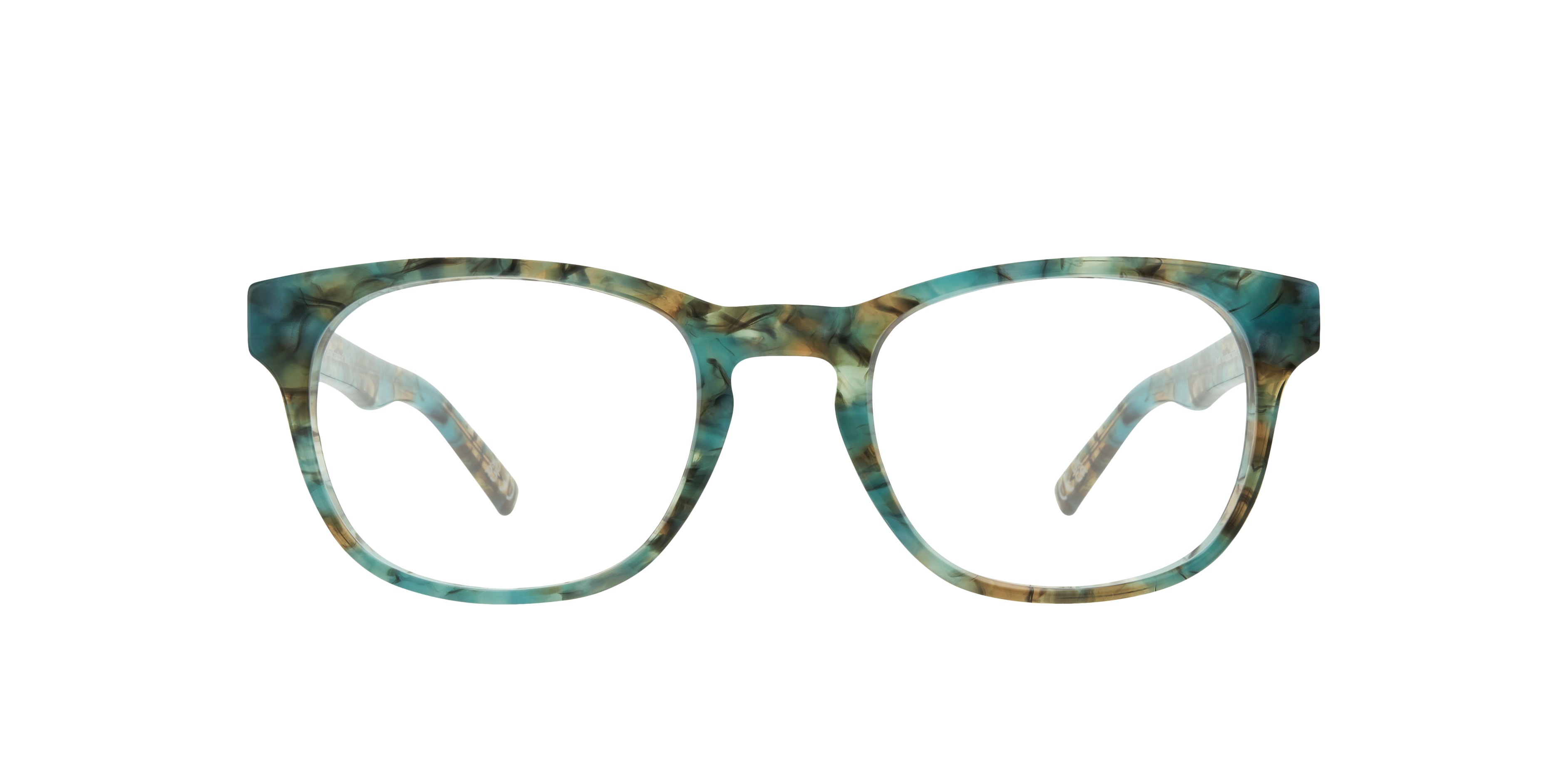 Glasses Direct ™ -Andi Rectangle Seaglass Sands Full Rim Eyeglasses